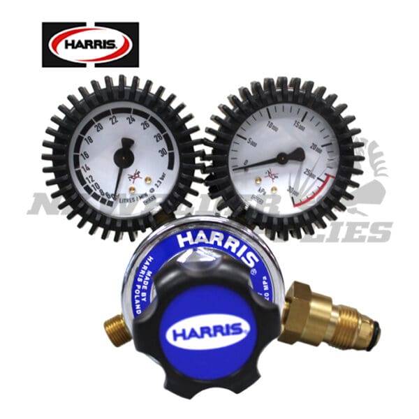 Harris® 825 Regulator Argon Twin Gauge - NZ Welder Supplies
